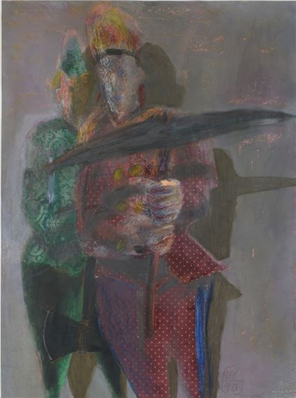 Ulf Puder | Vor der Mauer (1990) | MutualArt