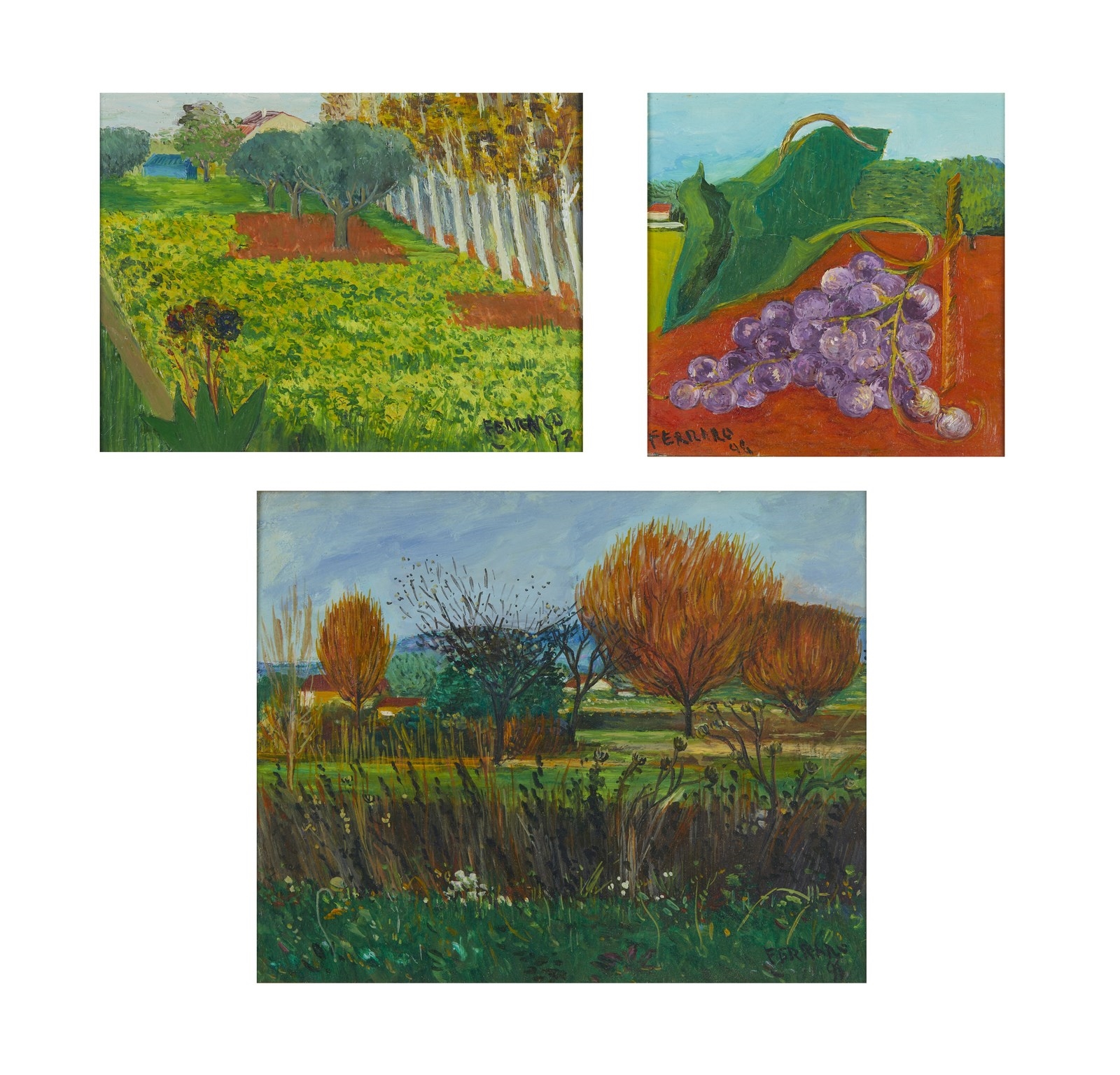 Franco Ferraro | Lot composed of n.3 artworks. (1998) | MutualArt