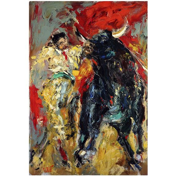 Michel Calvet | Pecho Bullfighting | MutualArt