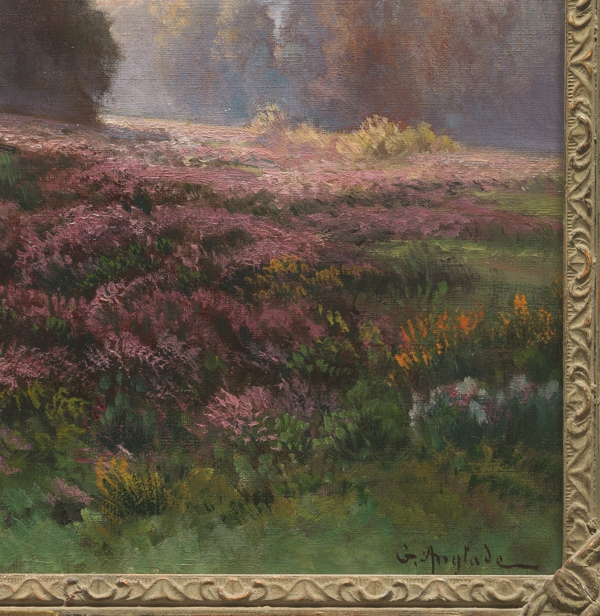 Gaston Anglade | Le chamin de Roquelaur (Creuse) | MutualArt