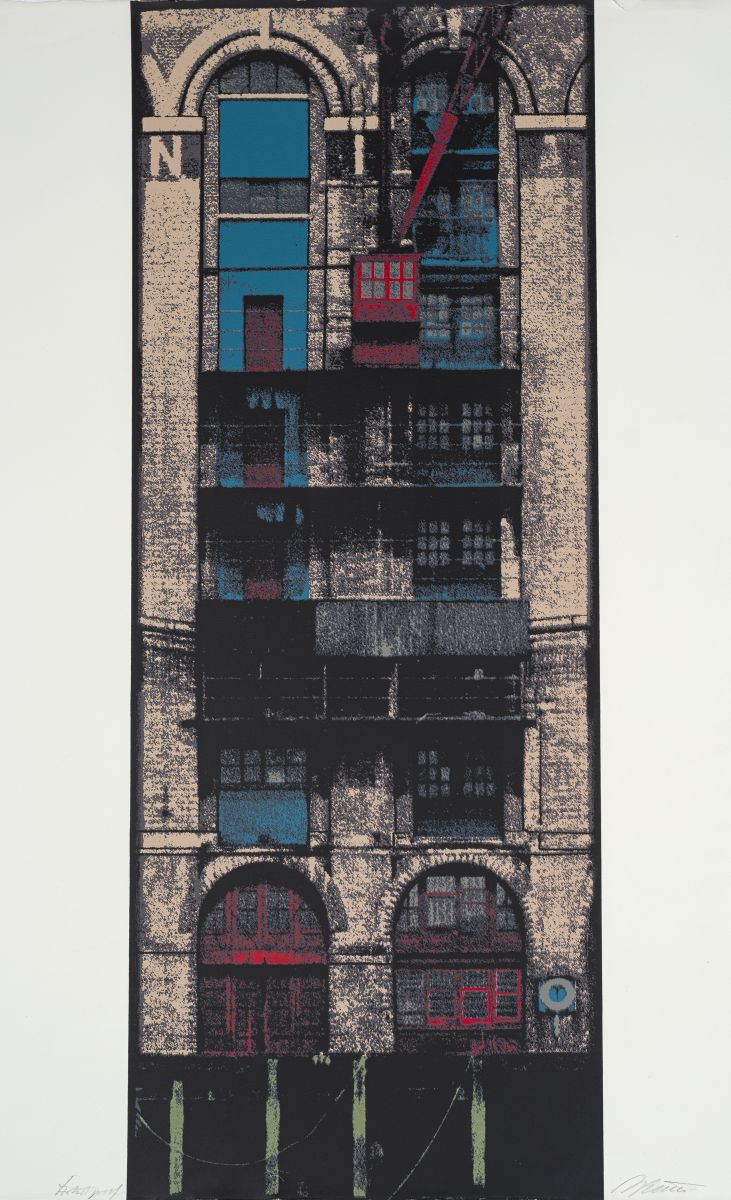 Winner Gerd | Wharf, 1972. Silkscreen print on wove paper. Signed and ...