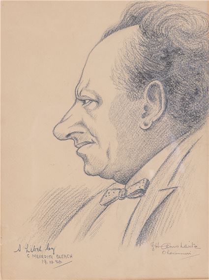 Charles Meredith Bleach | PORTRAIT OF JOHN AMSHEWITZ | MutualArt