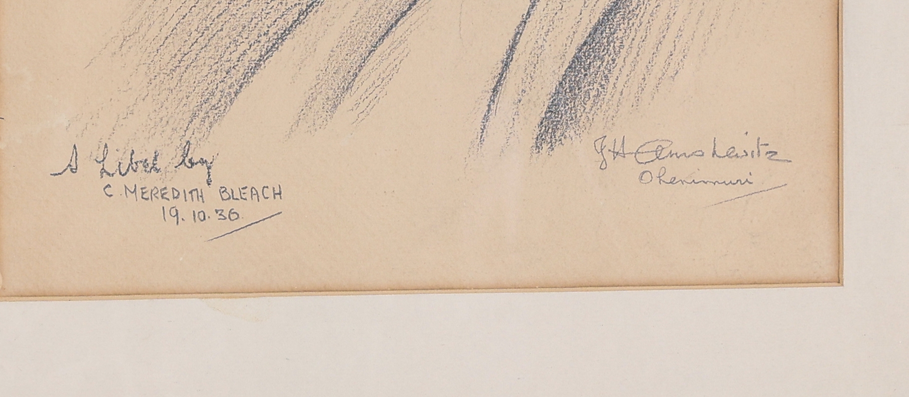 Charles Meredith Bleach | PORTRAIT OF JOHN AMSHEWITZ | MutualArt