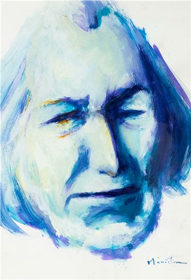 Manuel Mănăstireanu | Painter Corneliu Baba's Portrait | MutualArt