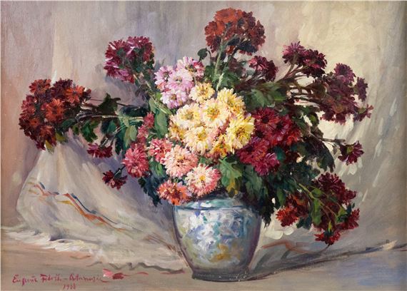 Eugenia Filotti-Atanasiu | Indian Chrisanthemums (1933) | MutualArt