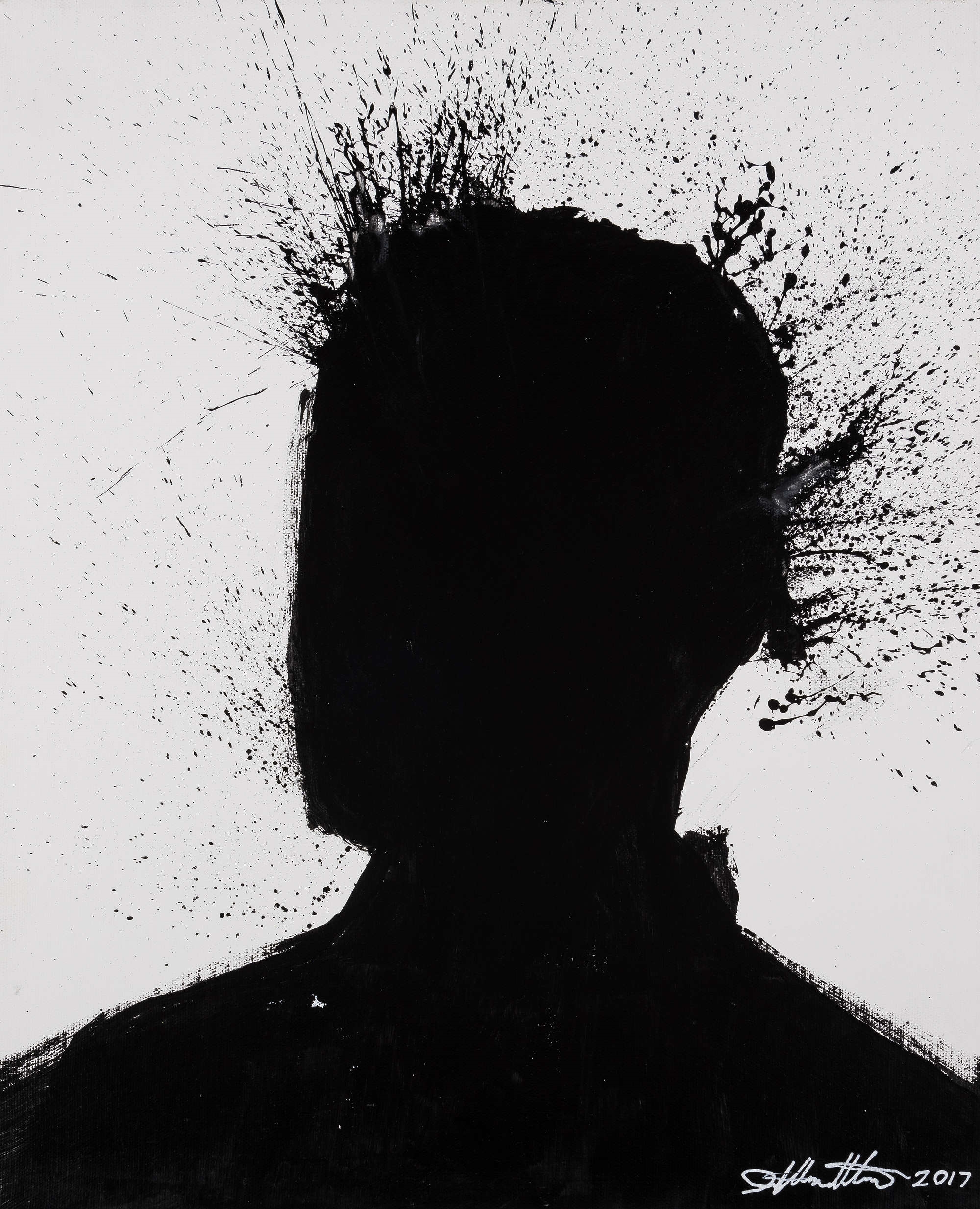 Richard Hambleton | Shadow Head (2017) | MutualArt