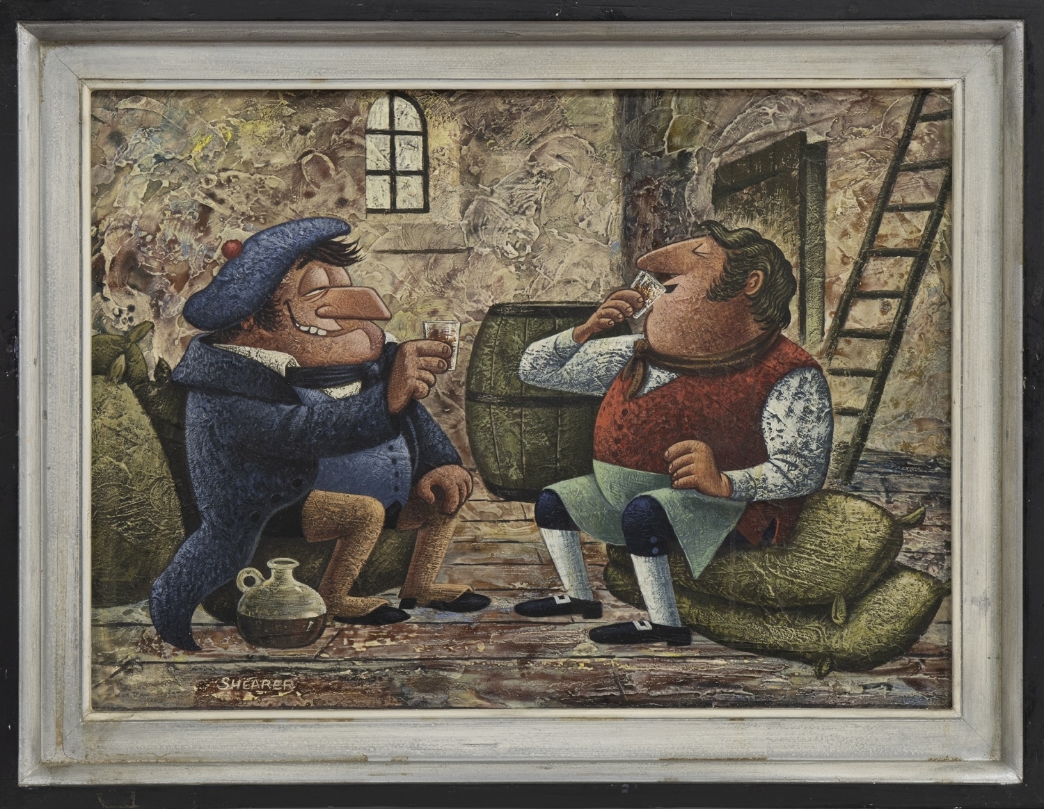 Joseph Denham Shearer | TAM O'SHANTER - TAM ENJOYING A DRAM AT THE INN ...