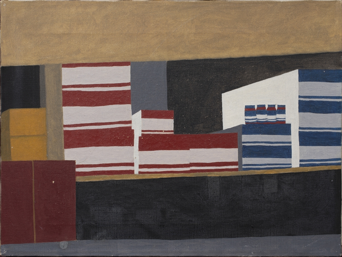 Robert Herrmann | Buildings (1955) | MutualArt