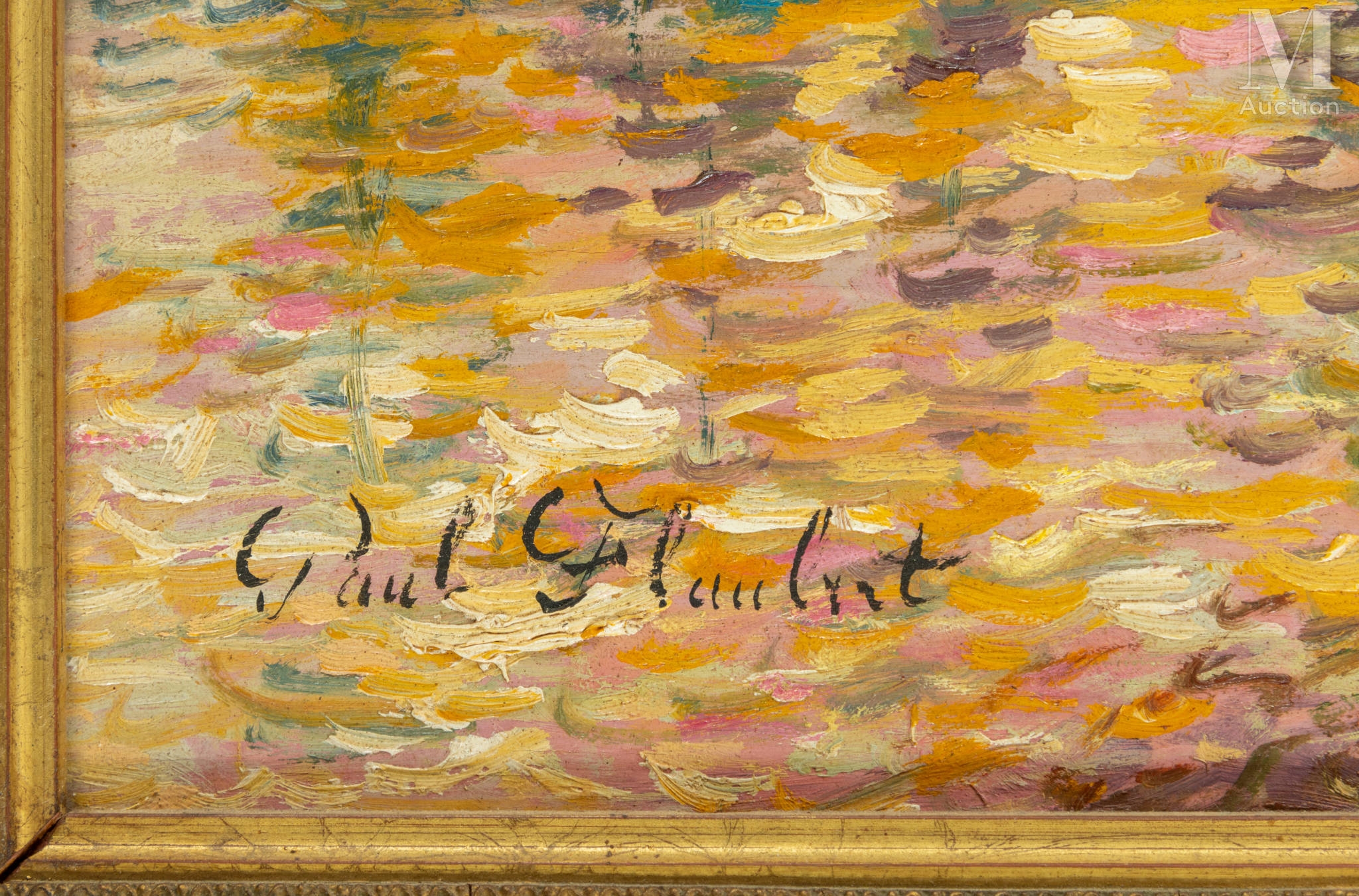 Paul Flaubert | Promenade en bord de rivière | MutualArt