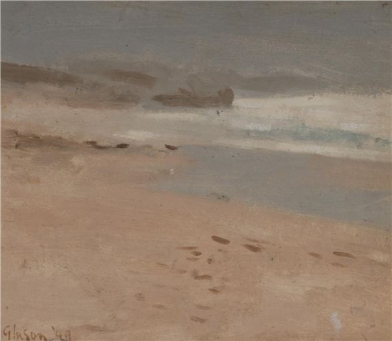 Graeme Inson | Beach Scene (1949) | MutualArt