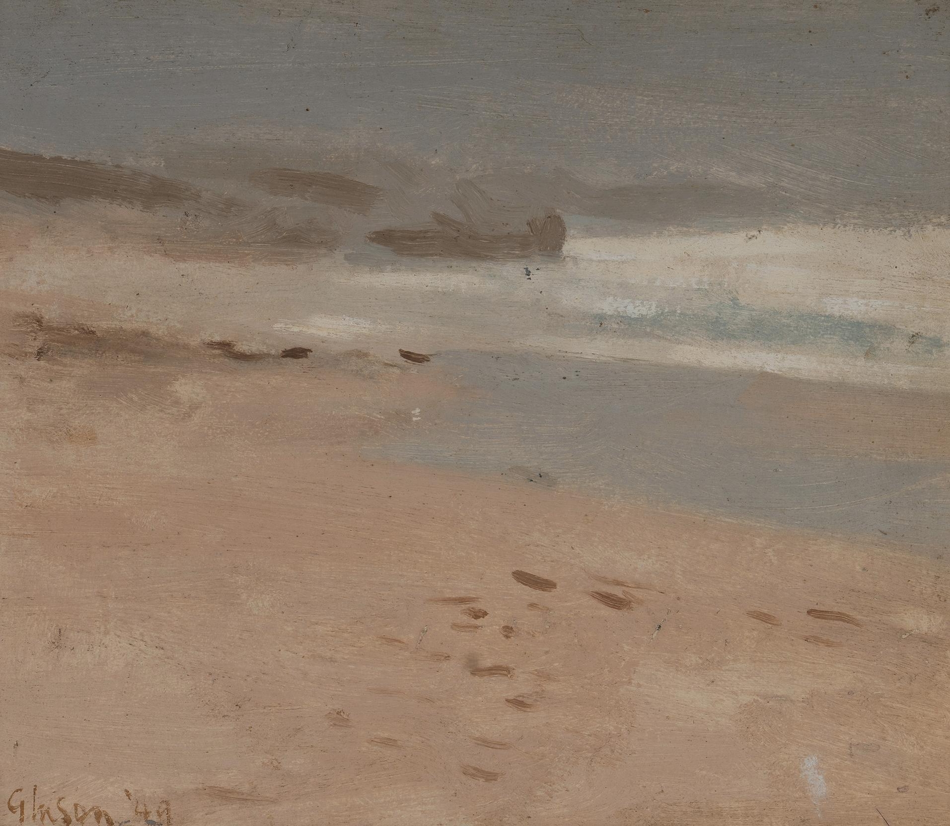 Graeme Inson | Beach Scene (1949) | MutualArt