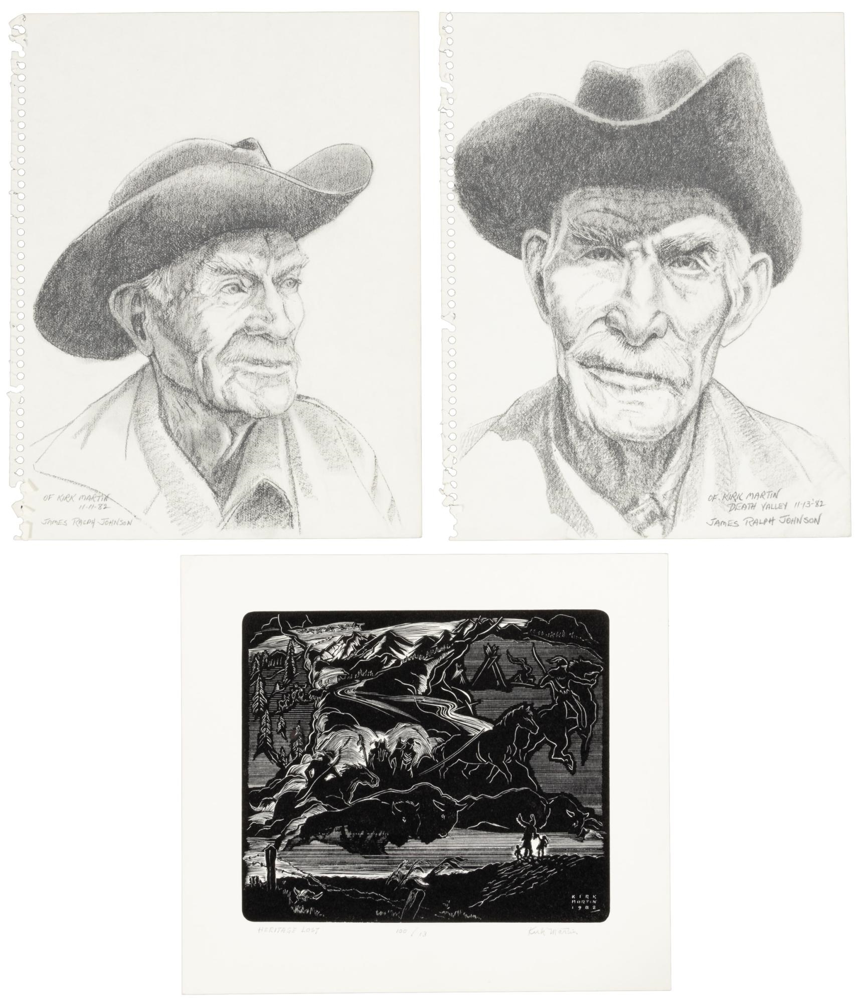 Kirk Martin | Kirk Martin wood engraving and correspondence (1982 ...