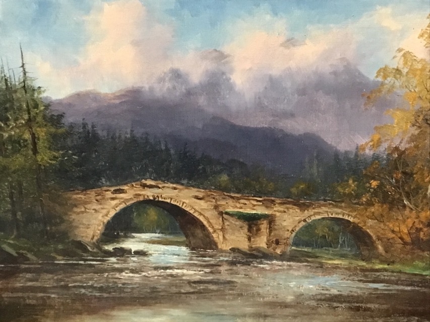 Samuel John Barnes | Scottish river landscapes | MutualArt