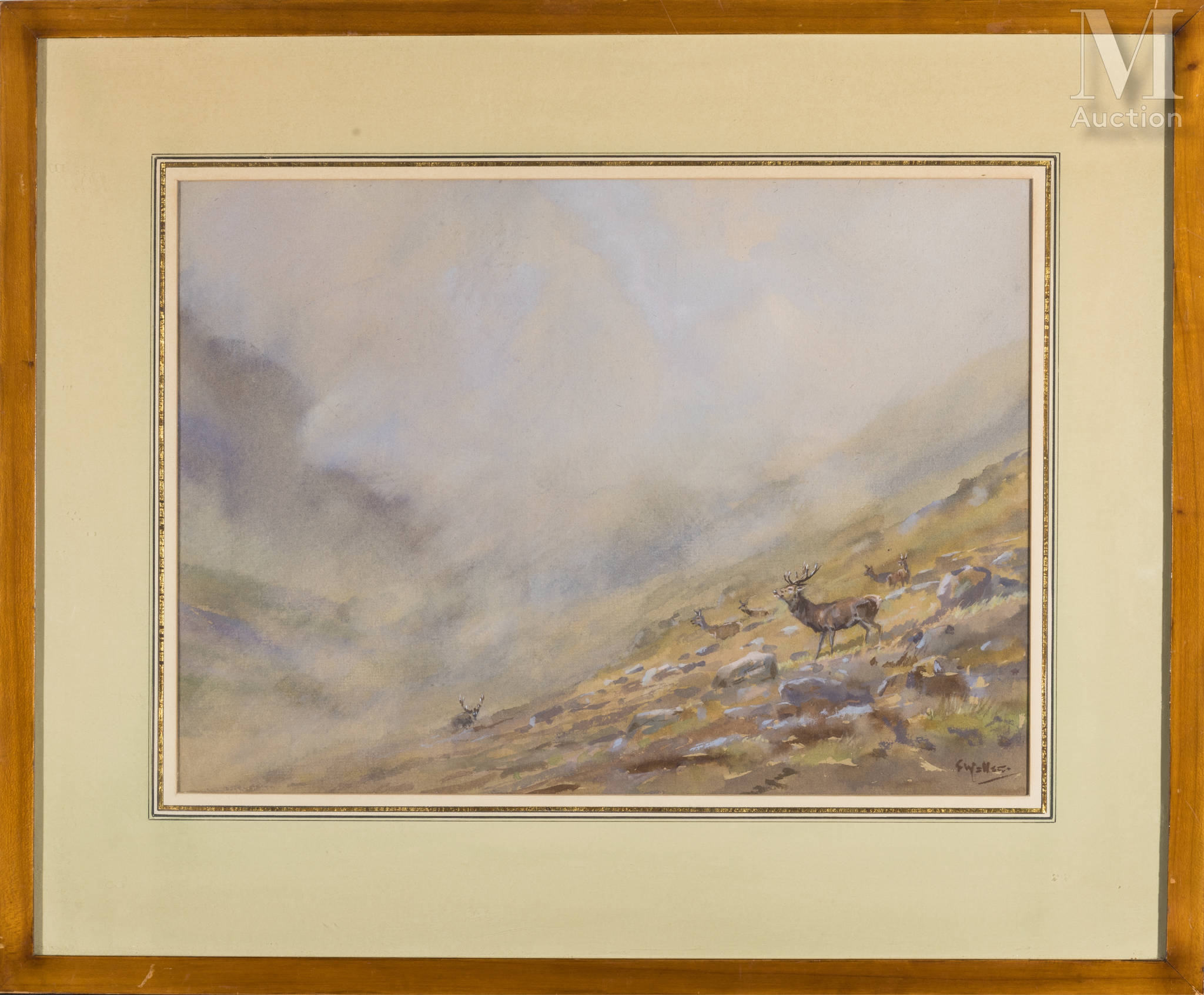 Harold Frank Wallace | Brame dans la brume | MutualArt