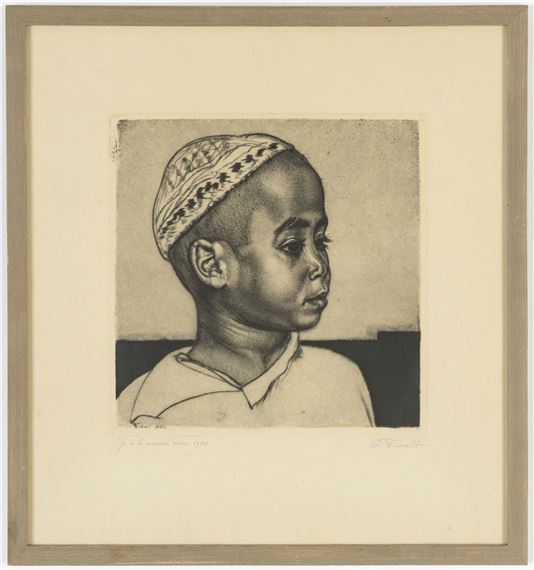 Eduard Wiiralt | Gravure á la manière noire 1940, Casablanca (1940 ...