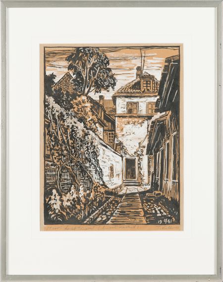 Toivo Kulles | Hoone Laial tänaval (1961) | MutualArt