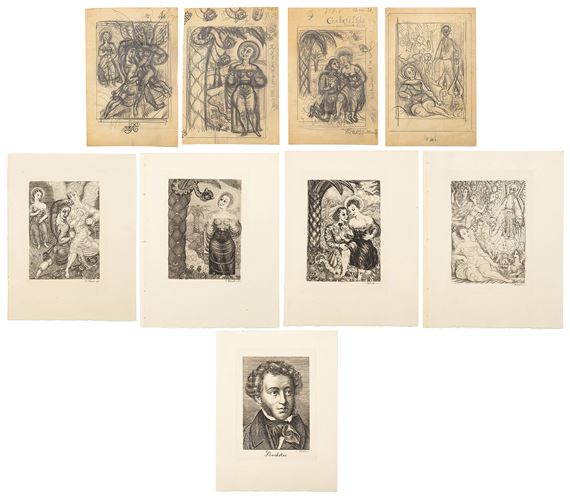 Eduard Wiiralt | 5 etchings, 16 (1928) | MutualArt