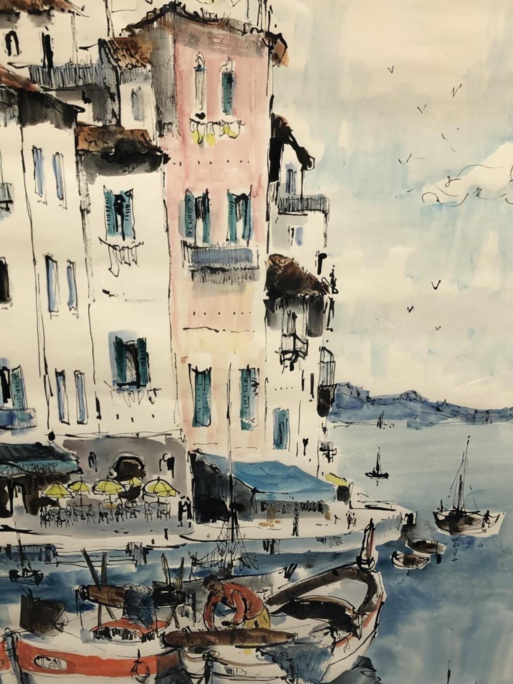 Stanislas Lepine | Stanislas Victor Edouard Lépine Watercolor | MutualArt