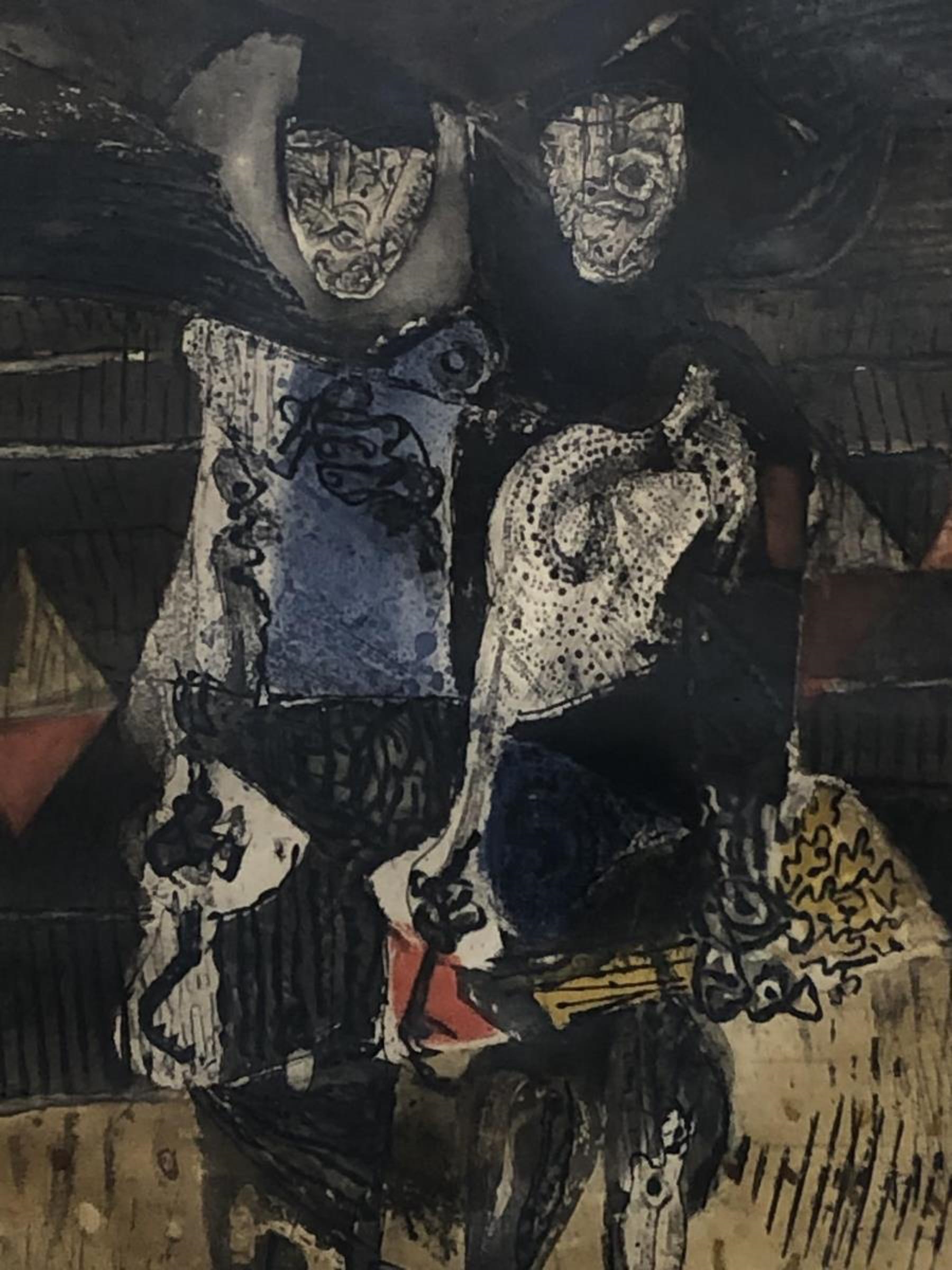 José Ortega | Signed José Garcia Ortega Abstract Lithograph | MutualArt