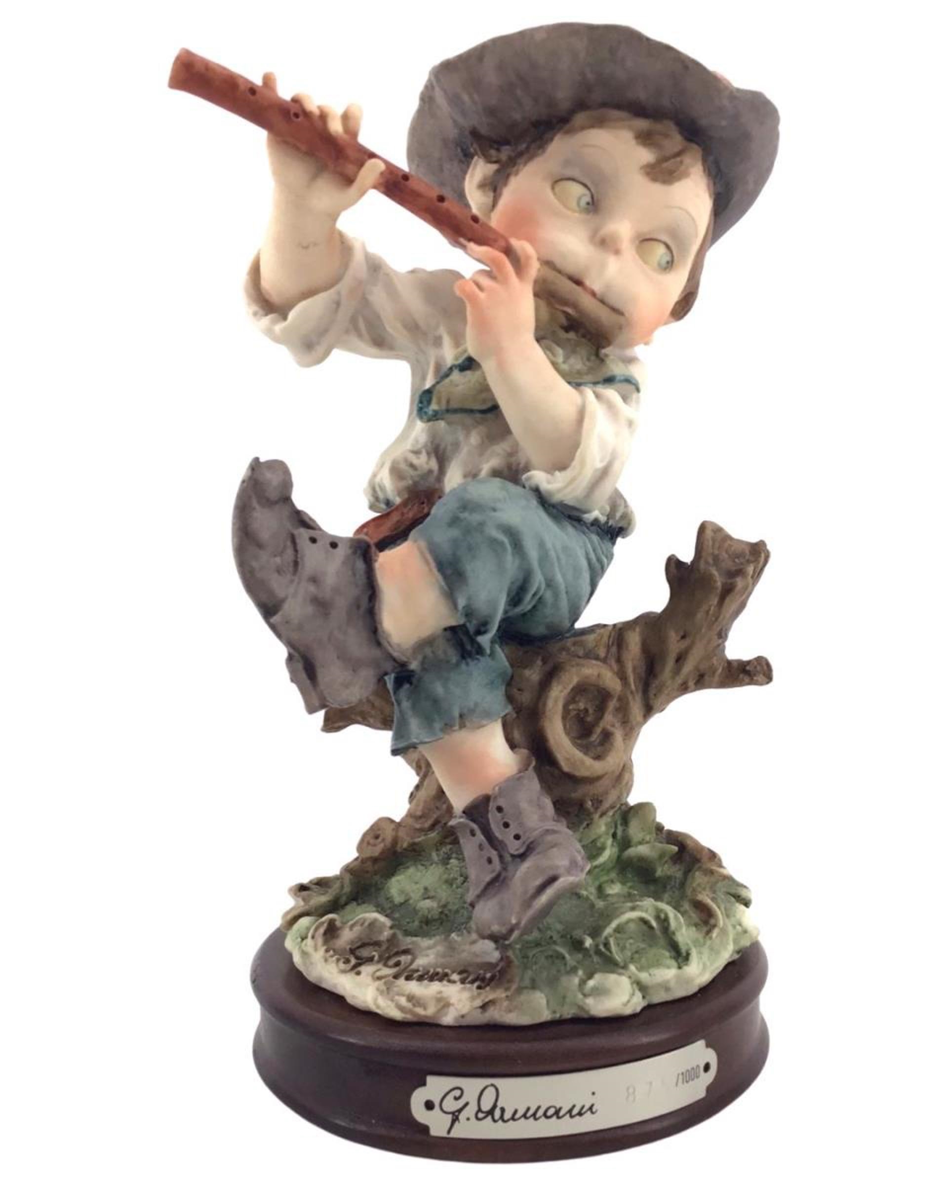 Giuseppe Armani | It features a little boy playing the flute, andis ...