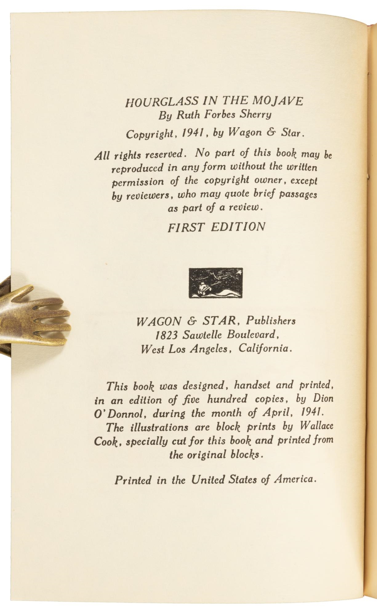 Ruth Forbes Sherry | Hourglass in the Mojave | MutualArt