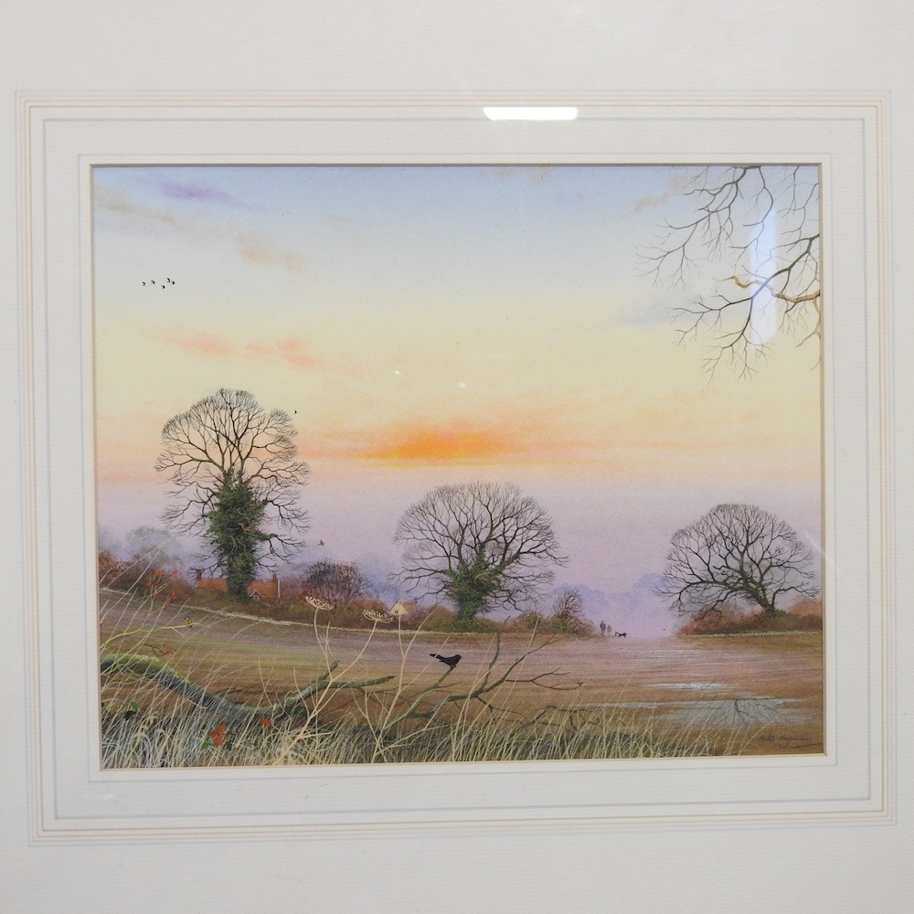 Peter Hayman | country landscape with birds | MutualArt