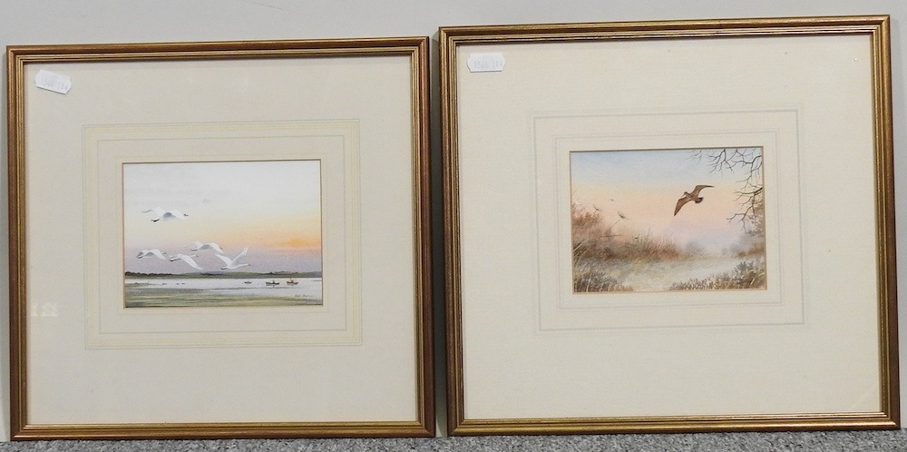 Peter Hayman | country landscape with birds | MutualArt