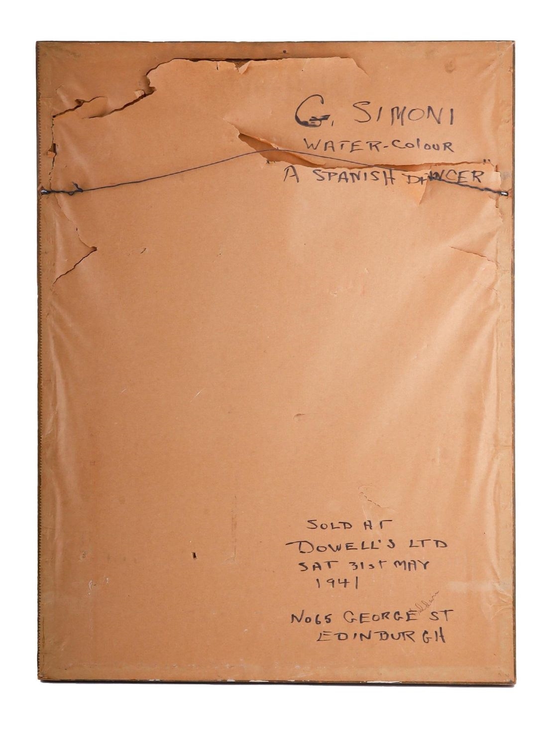 Gustavo Simoni | Spanish Dancer | MutualArt