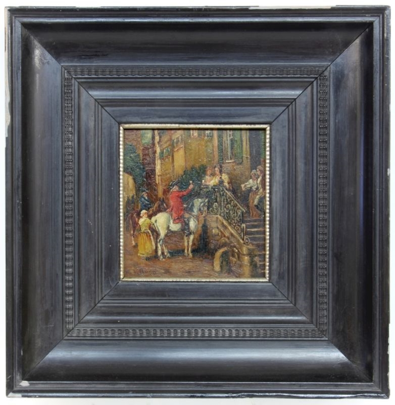 Carl Horn | Gallant Rococo scene | MutualArt