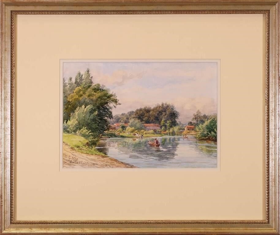Charles Jones | BERTHIERVILLE watercolour on paper | MutualArt