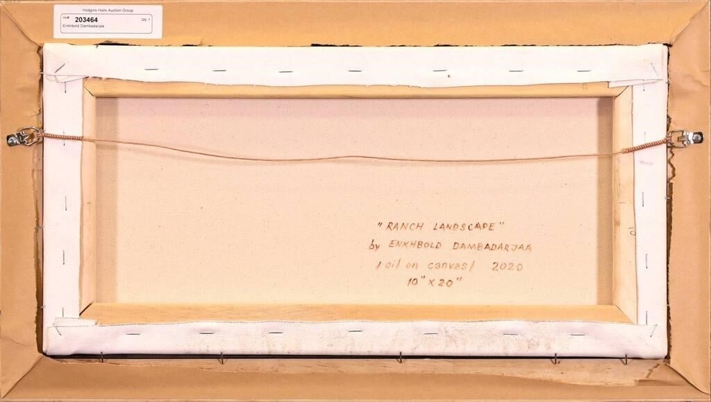 Enkhbold Dambadarjaa | RANCH LANDSCAPE; 2020 (2020) | MutualArt