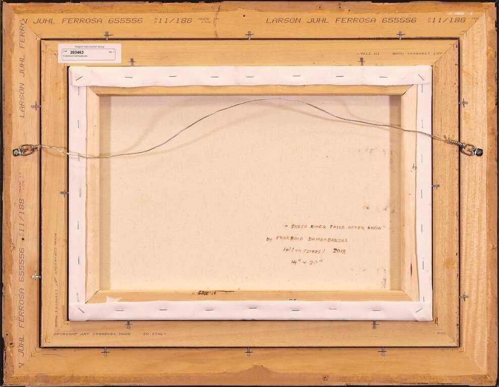 Enkhbold Dambadarjaa | SHEEP RIVER FALLS AFTER SNOW; 2018 (2018 ...