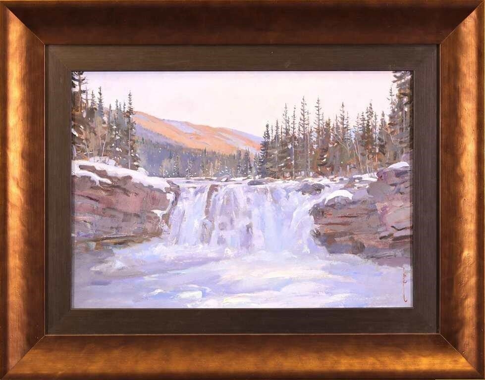 Enkhbold Dambadarjaa | SHEEP RIVER FALLS AFTER SNOW; 2018 (2018 ...