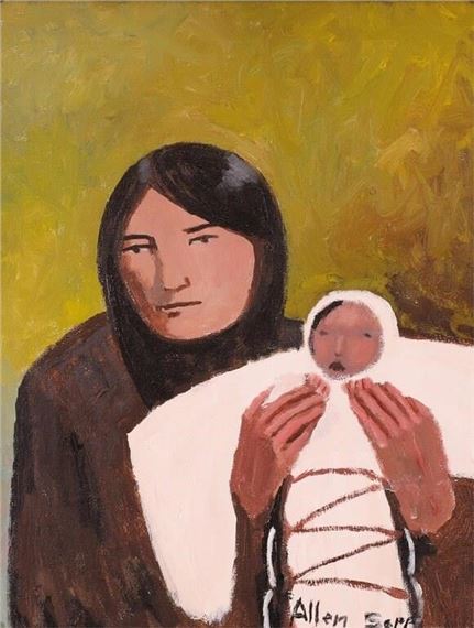 Allen Sapp | MY MOM AND I | MutualArt