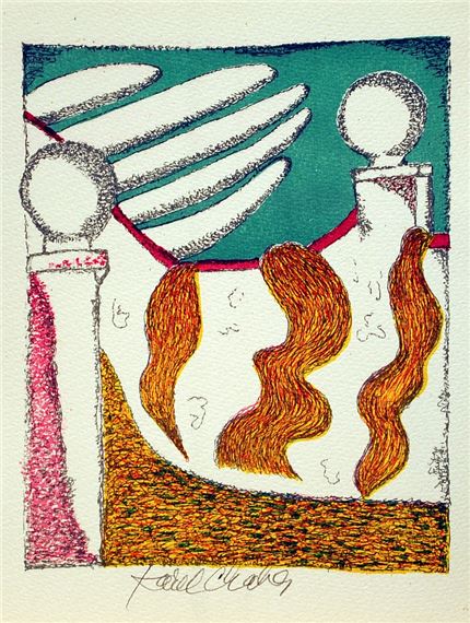 Karel Chaba | Zeď na Petříně | MutualArt