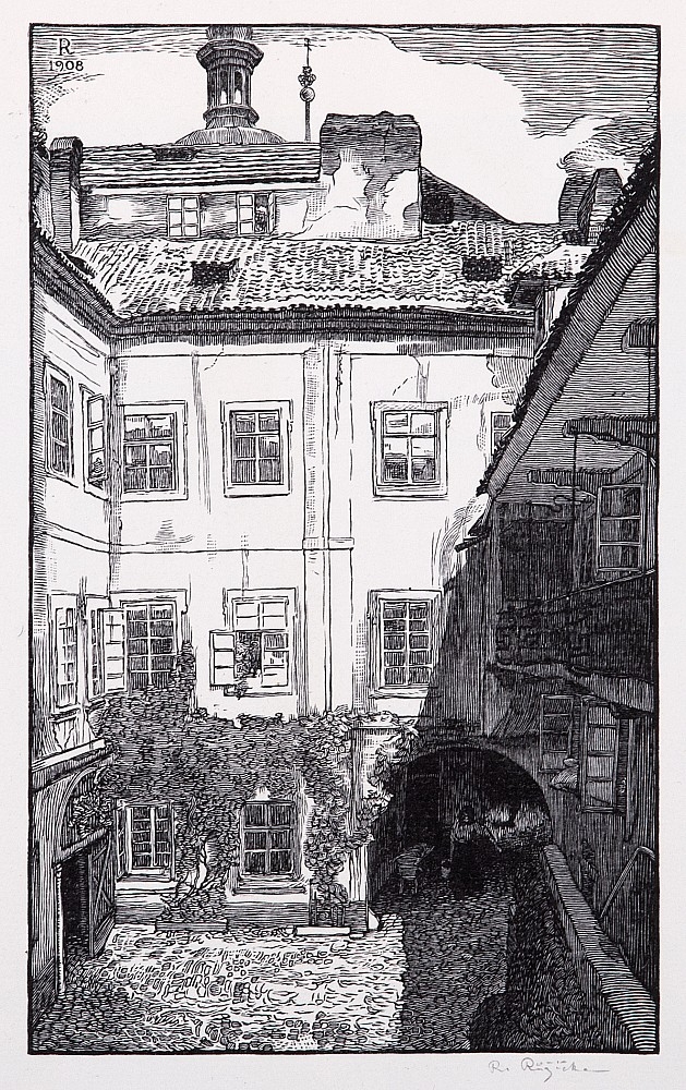 Rudolph Ruzicka | Pavlačový dům | MutualArt