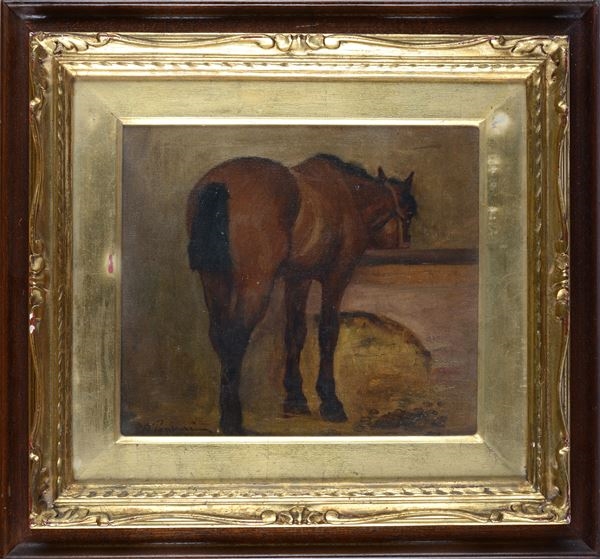 Ruggero Panerai | Horse at the crib (1970) | MutualArt