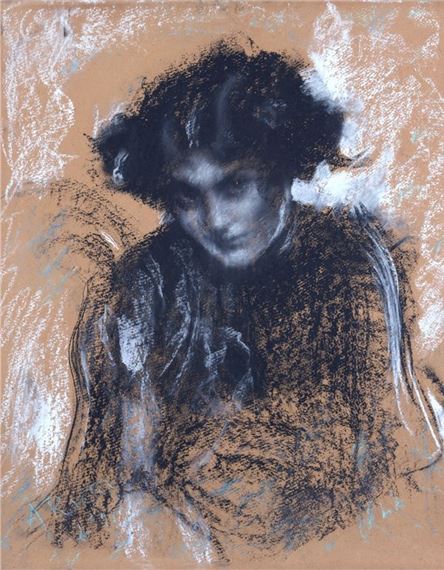 Arturo Rietti | Female portrait | MutualArt