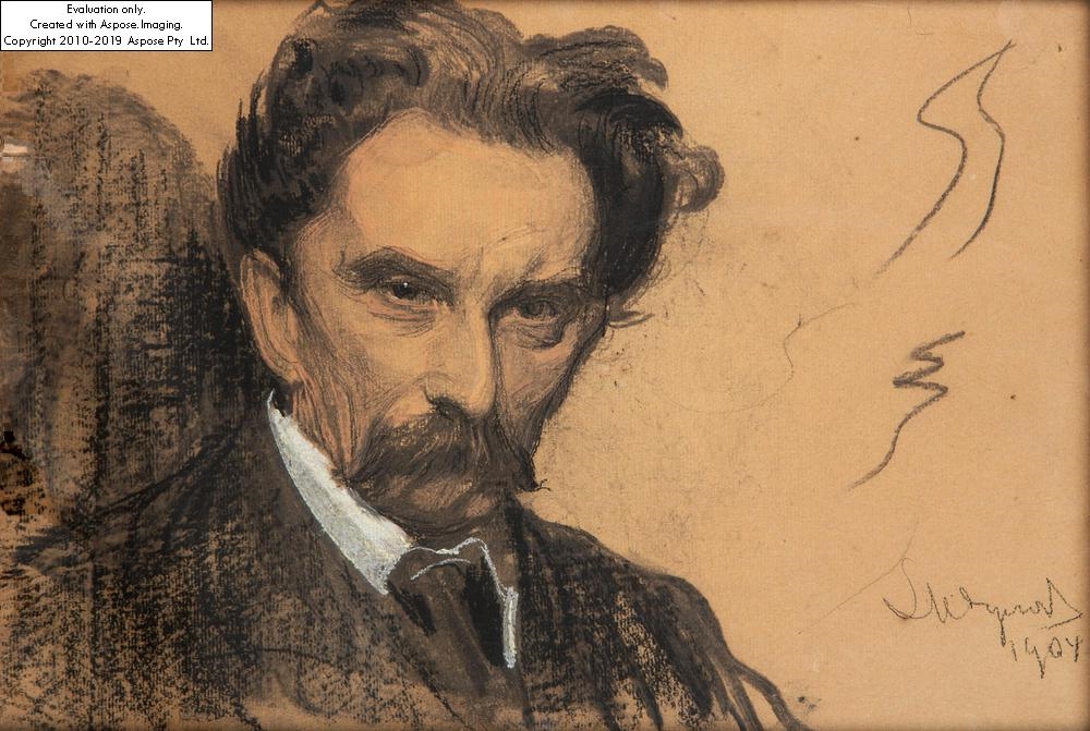 Leon Wyczolkowski | Portret Tadeusza Żuk-Skarszewskiego (1904) | MutualArt