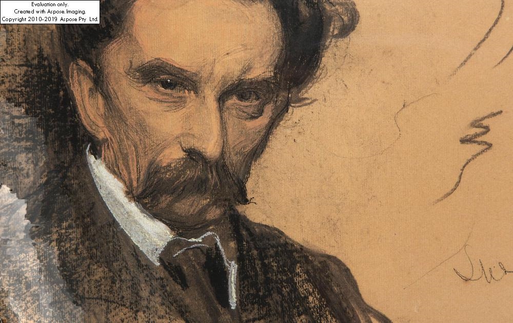 Leon Wyczolkowski | Portret Tadeusza Żuk-Skarszewskiego (1904) | MutualArt