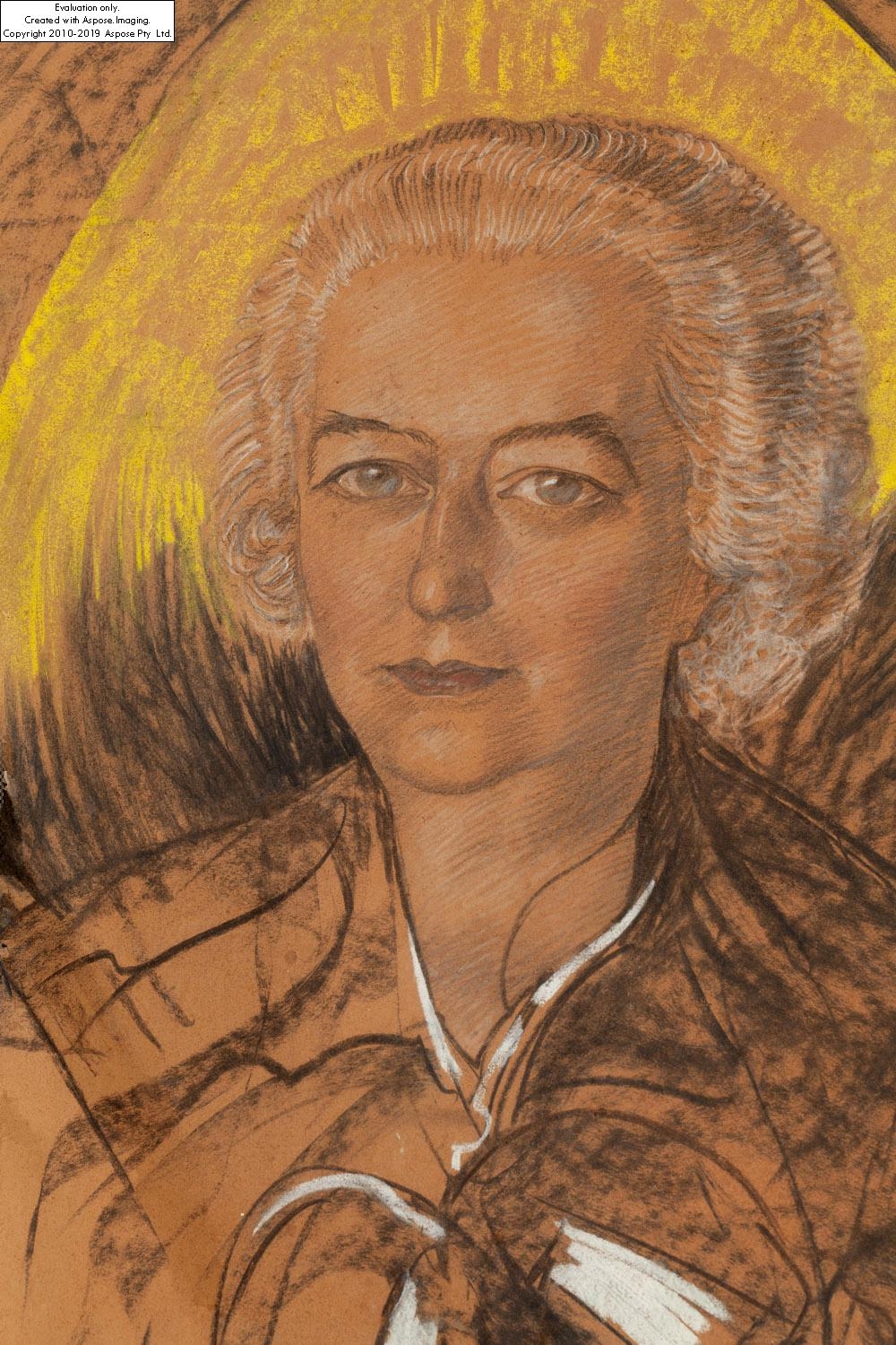 Stanislaw Ignacy Witkiewicz | Portret Marii Wojciechowskiej-Bagieńskiej ...