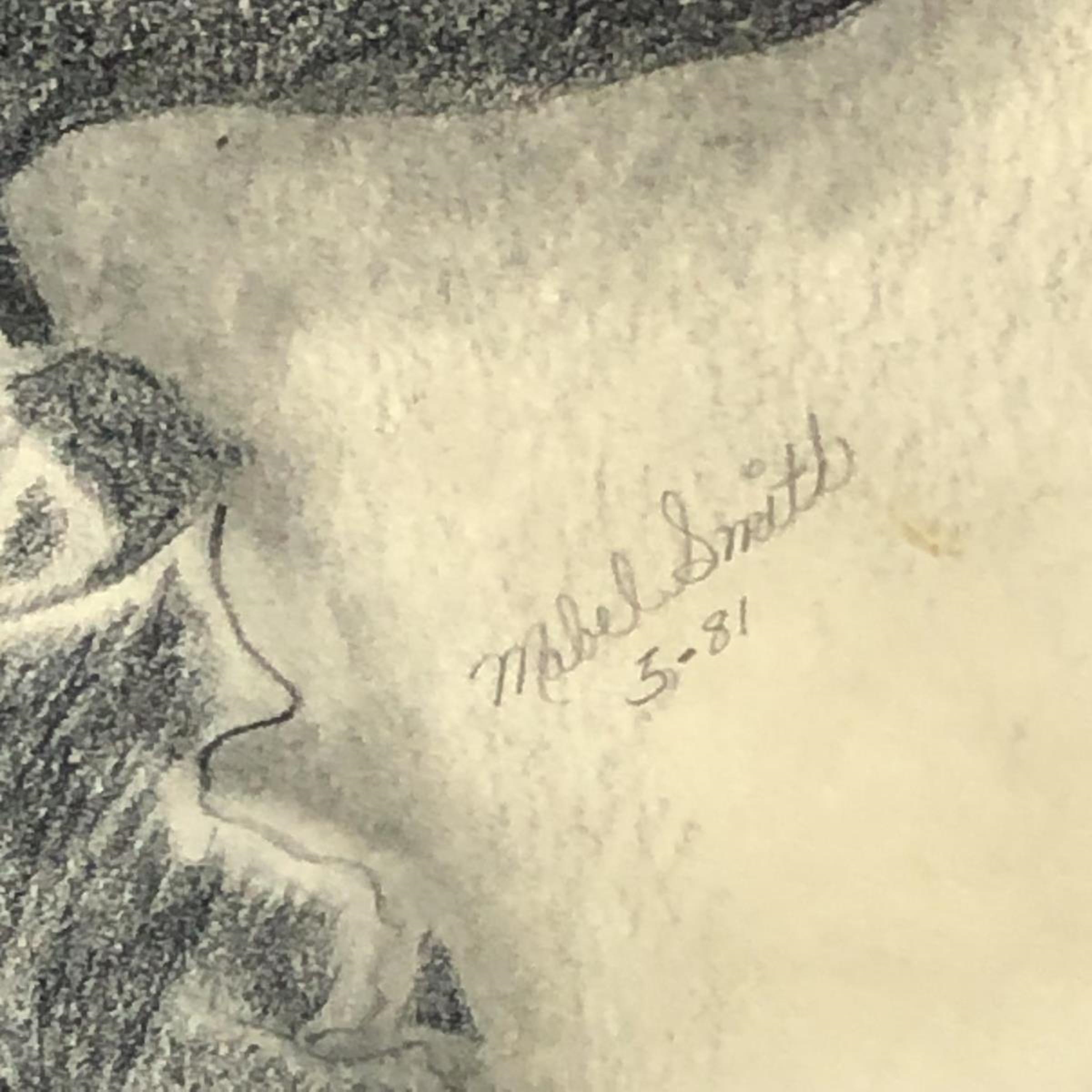 Mabel Josephine Smith | Signed Mabel Smith Pencil Drawing | MutualArt