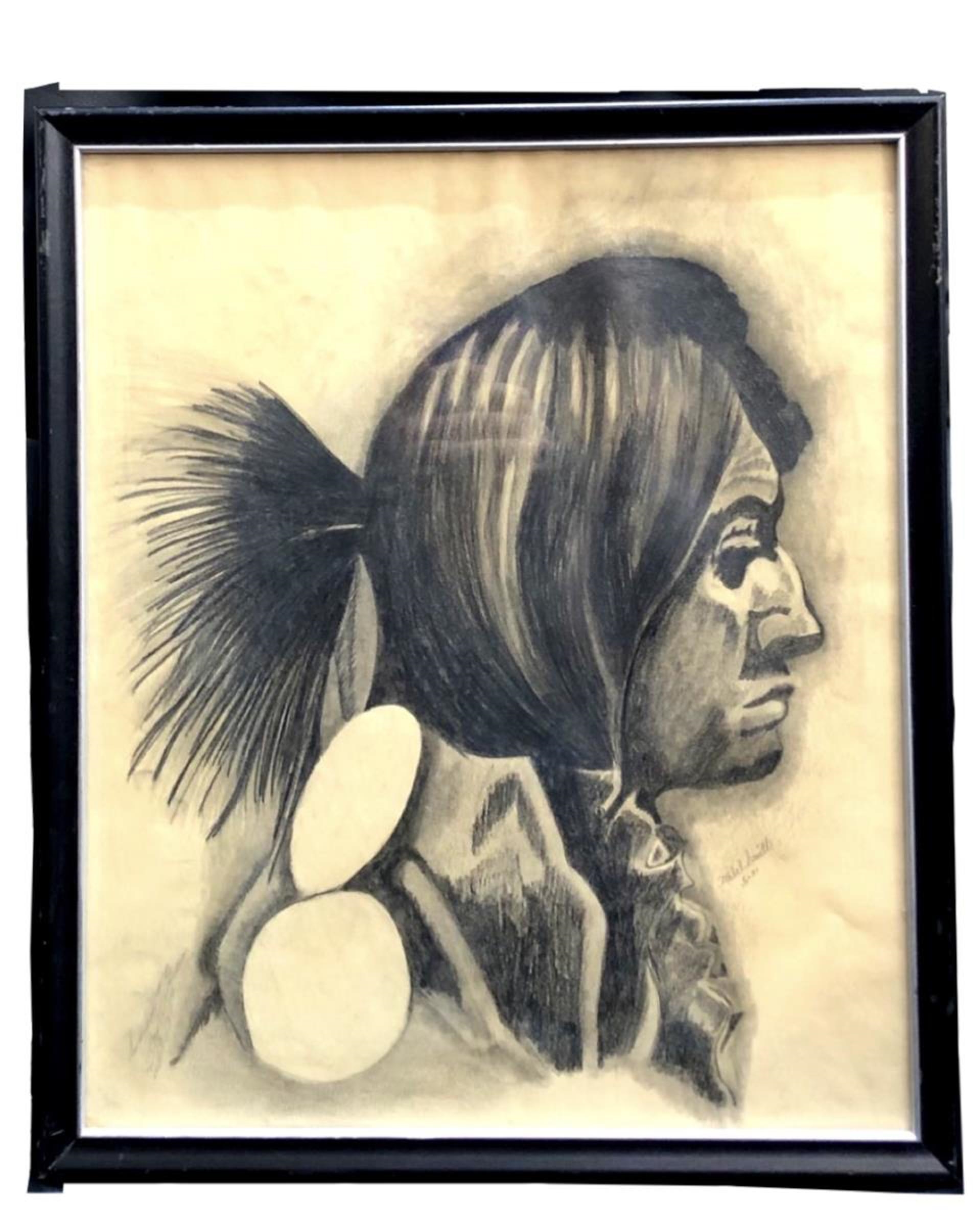 Mabel Josephine Smith | Signed Mabel Smith Pencil Drawing | MutualArt