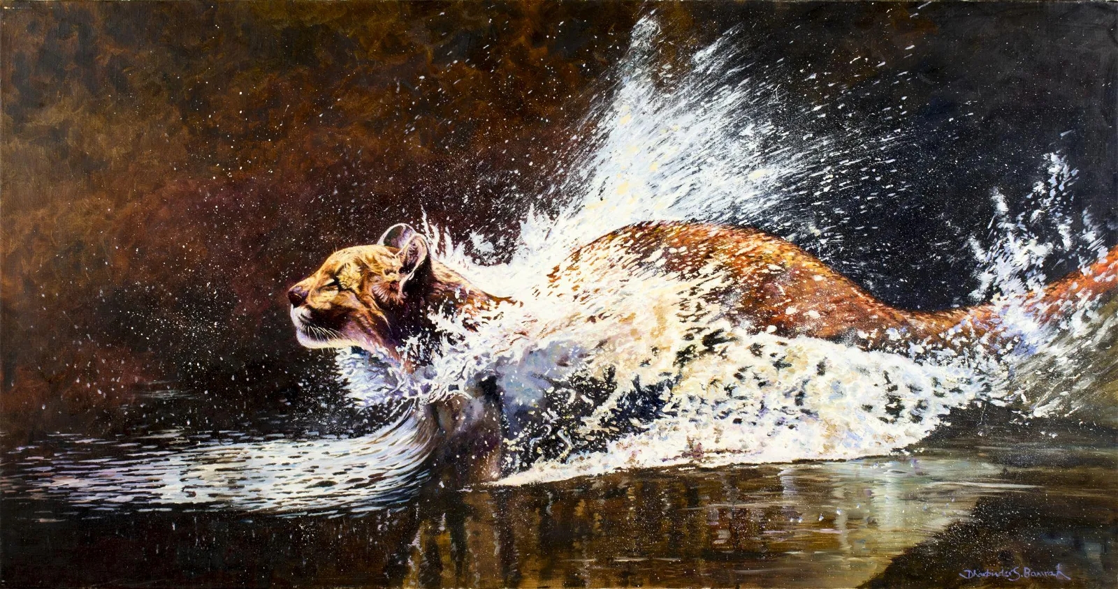 Dharbinder Singh Bamrah | Cougar Rush | MutualArt