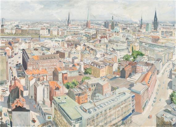 Erich Wessel | View from the Unilever House to South East (1968 ...