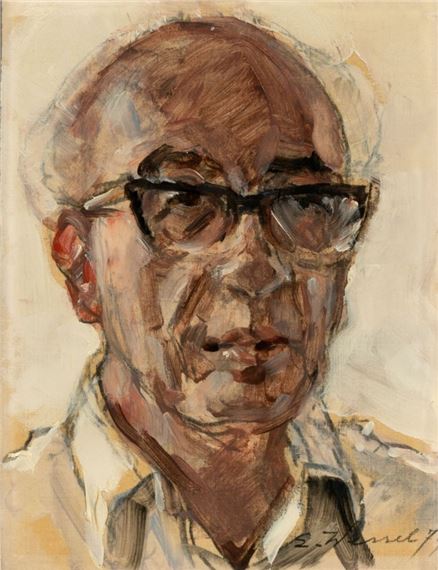 Erich Wessel | Self-Portrait (1971) | MutualArt