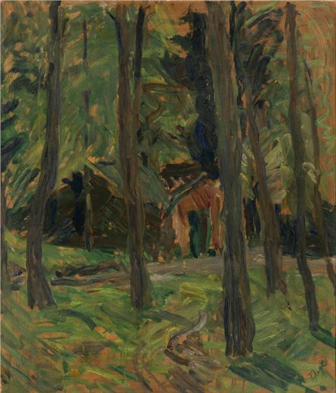Ernst Flege | A Forest (1919 - 1922) | MutualArt