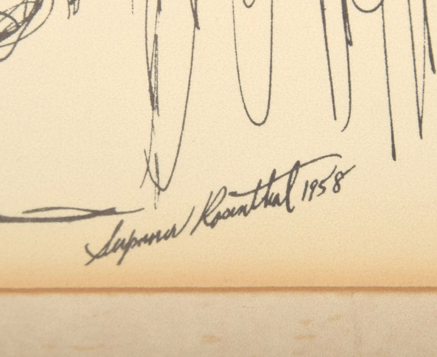 Seymour Rosenthal | Market Scene (1958) | MutualArt