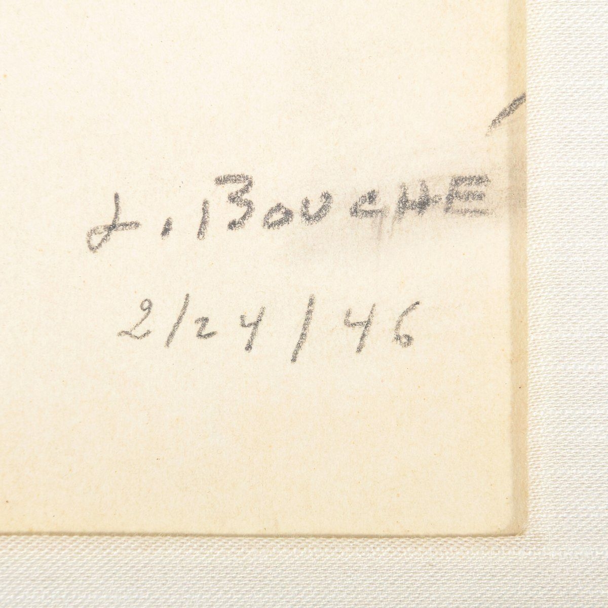 Louis George Bouché | Female Nude Figure (1946) | MutualArt