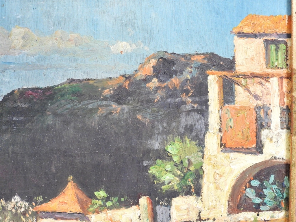 George Turland | George Turland Goosey Townscape Painting | MutualArt